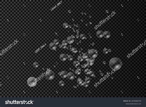 투명한 배경 위에 반사된 사실적인 물방울들반짝이는 스톡 일러스트 2076460759 Shutterstock
