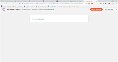 Download Files Not Working