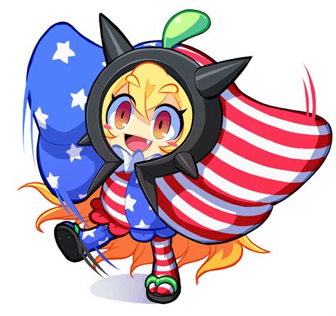 Ranka Tonbo Clownpiece Ogerpon Nintendo Pokemon Touhou Animated Animated  1girl