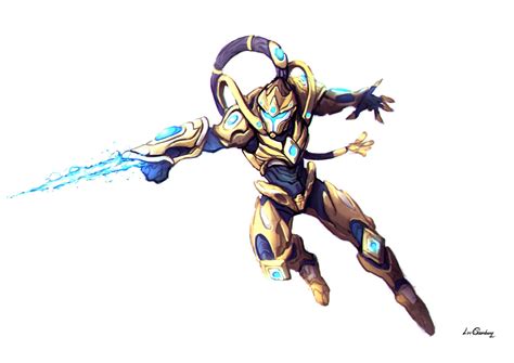 Artstation Protoss Skins Rough Concept Lwgoombang Sci Fi