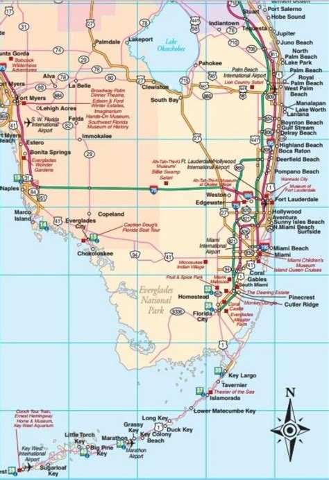 A Florida Road Map Makes Your Florida Backroads Travel More Fun
