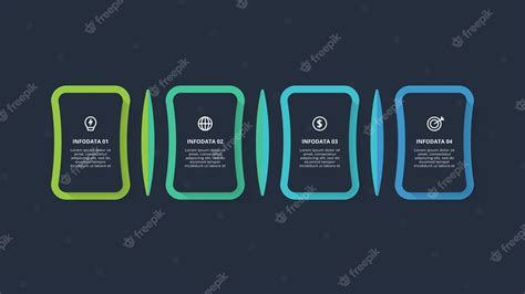 Premium Vector Rectangles Infographic Business Data Visualization