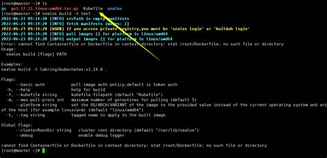 Sealos Build Failed Cannot Find Dockerfile · Issue 1150 · Labring