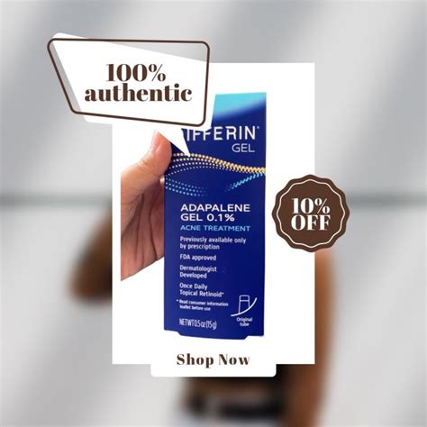 Acne Treatment Differin Gel 15g Lazada