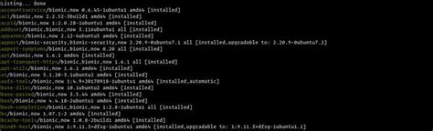 How To List Installed Packages On Ubuntu Linuxize