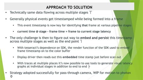 Measuring X To Photon Latency In Software Ppt