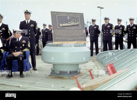 The Plaque Honoring The 47 Crew Members Killed In The No 2 Turret