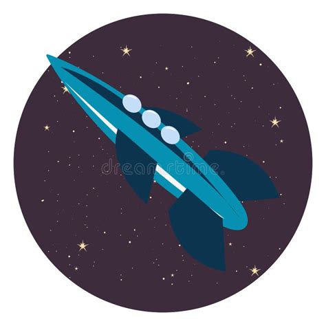 Rocket Spaceship Space Stock Illustration Illustration Of Mission
