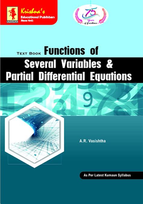 TB Functions Of Several Variables And Partial Differential Equations