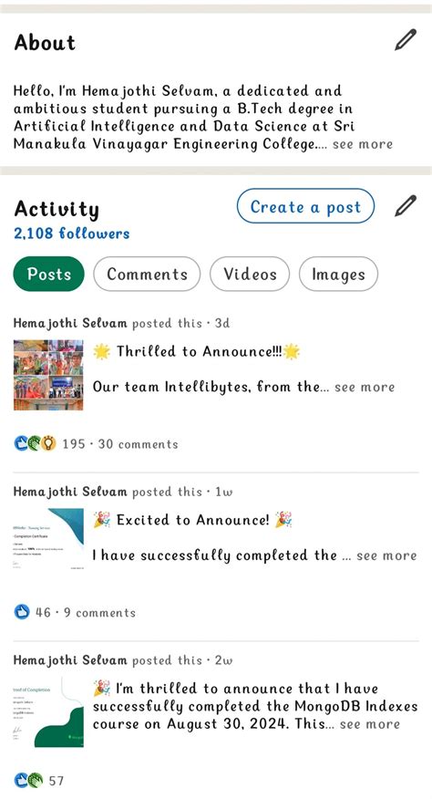 hemajothi selvam on linkedin 🎉 thrilled to announce that i ve reached