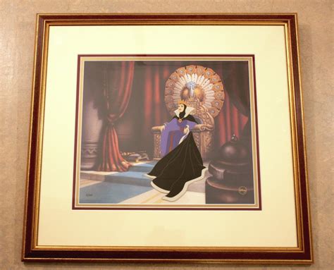 Walt Disney Cel De Edição Limitada Snow White And The Seven Dwarfs