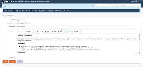 Issue Template Redmine Plugin Improve Issue Consistency