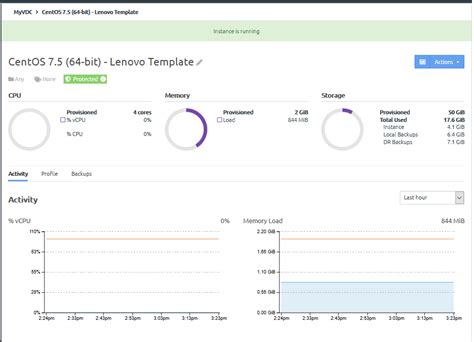 View Application Instance Details Thinkagile Cp Lenovo Docs