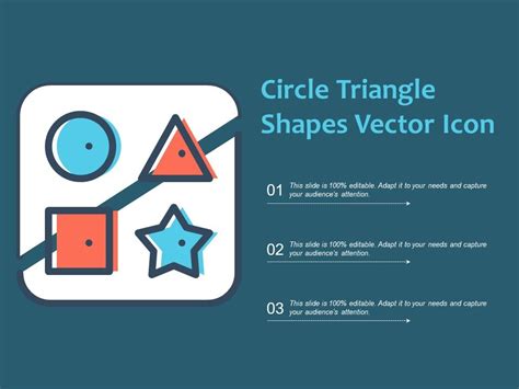 Circle Triangle Shapes Vector Icon Ppt PowerPoint Presentation Icon Background