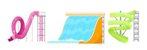 120 Water Slide Tunnel Stock Illustrations Royalty Free Vector