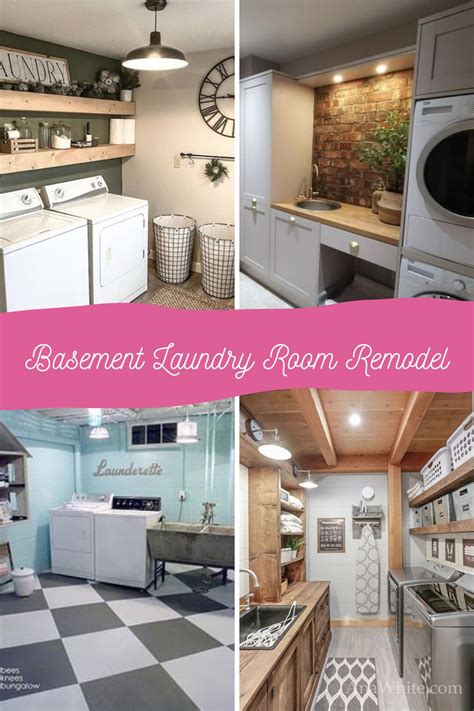 63 Basement Laundry Room Ideas Pink Pop Design