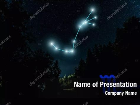Constellation Powerpoint Template Constellation Powerpoint Background