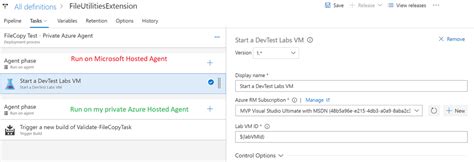 Announcing A New Vsts Extension For Starting And Stopping Azure Devtest