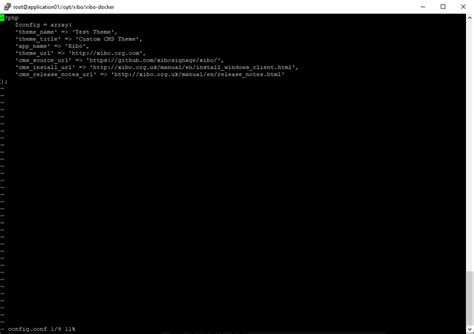 Custom Theme Xibo Docker Get Help Xibo Community