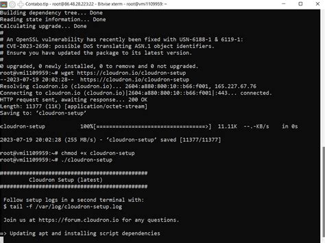 Discover How To Easily Install Cloudron On Your Contabo Vps With Ubuntu 2204