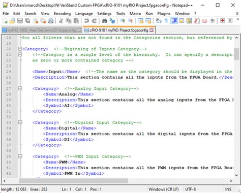 Fpga Configuration File To Use Myrio With Veristand Ni Community