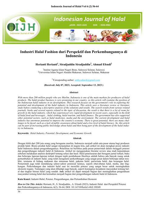 pdf industri halal dari perspektif potensi dan perkembangannya di indonesia