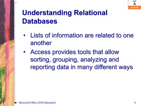 access 2010 unit a ppt pdf
