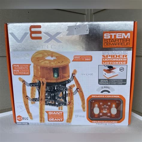 Vex Toys Nw 99 Vex Robotics Spider Motorized Rc Giant Walking Robot