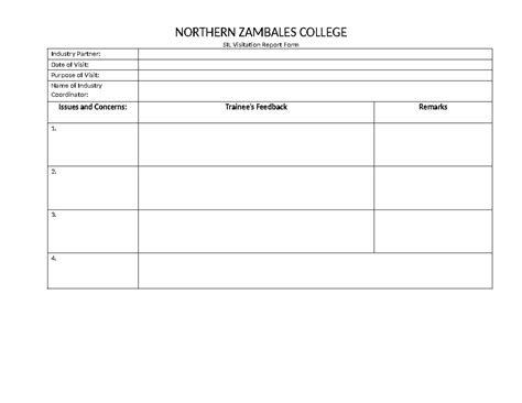 Sil Monitoring Form N A Teaching Grammar Northern Zambales