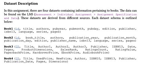 In This Assignment There Are Four Datasets Chegg Com