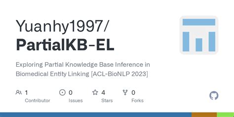 GitHub Yuanhy1997 PartialKB EL Exploring Partial Knowledge Base