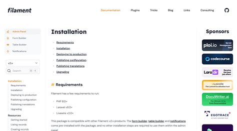 Filament 🦒 Filamentphp Twitter