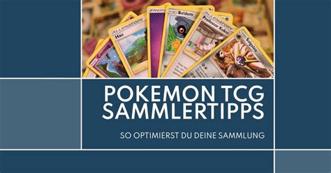 Pokemon Tcg Sammlertipps So Optimierst Du Deine Sammlung Cardsrfun