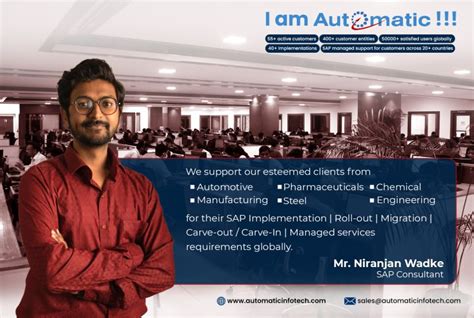 Iamautomatic Team Sap Quality Sapservices Sapproducts Itservices Extendedteam Customer