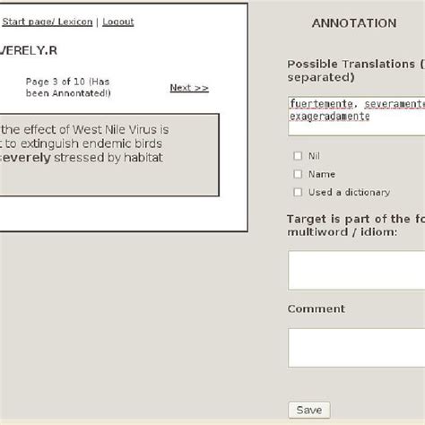 The Cross Lingual Lexical Substitution Interface Download Scientific