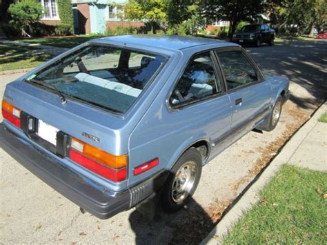1983 Honda Accord Auto 2 Door Hatchback 30 Mpg Very Clean 51 000