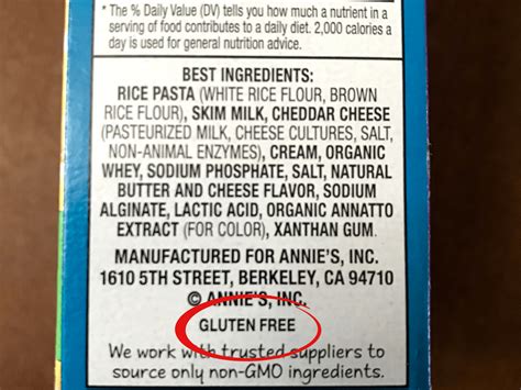 Identifying Gluten On Food Labels Become A Master In Minutes The