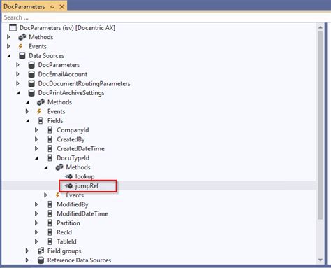 use d365fo s jumpref to open form in a different legal entity