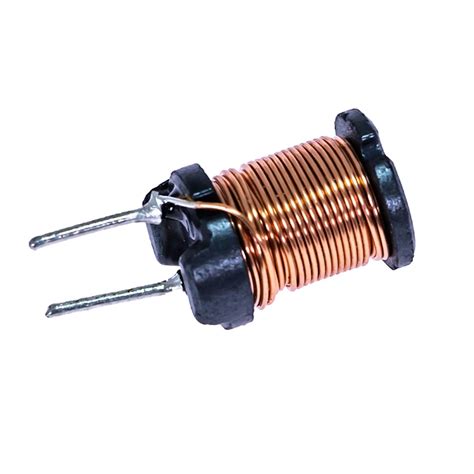100 Microhenry Inductor Radial Through Hole Power Inductor With Bulge