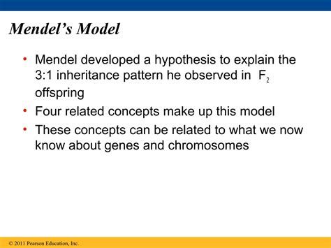 14 Mendel And The Gene Idea Ppt