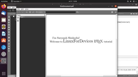 How To Install Tex Live And Texmaker On Ubuntu Linuxfordevices