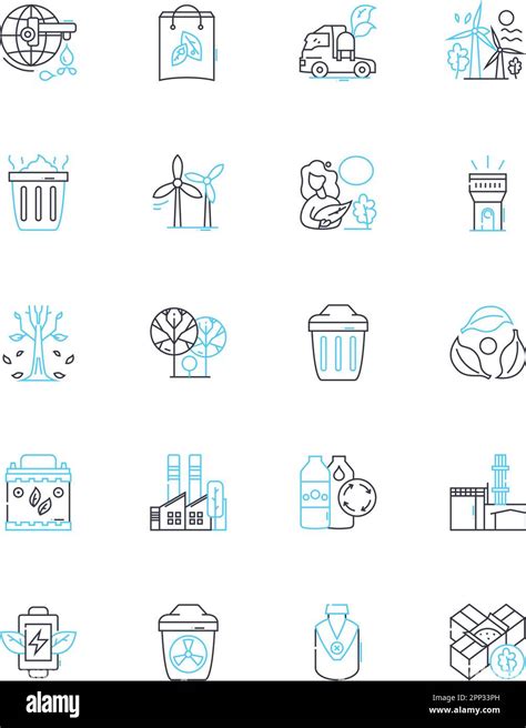 Tidy House Linear Icons Set Cleanliness Organization Declutter