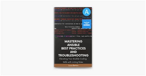 ‎mastering ansible best practices and troubleshooting de luca berton en apple books