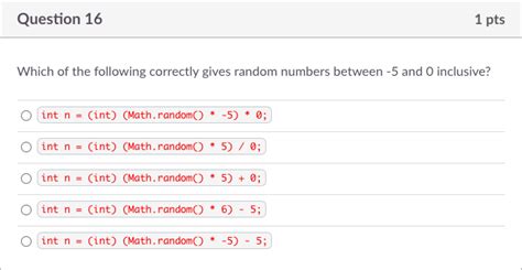 Solved Suppose A Method Has A Return Type Of The Name And Chegg Com