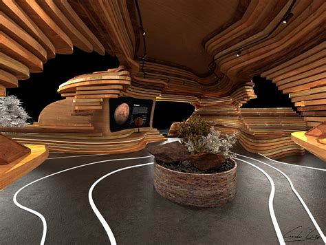 Mars Settlement Parametric Exhibition Behance