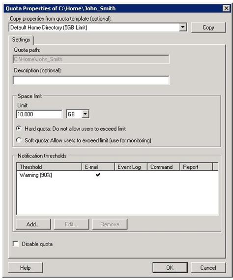 Implementing Windows Server 2008 File System Quotas Rocktheinterviewblog