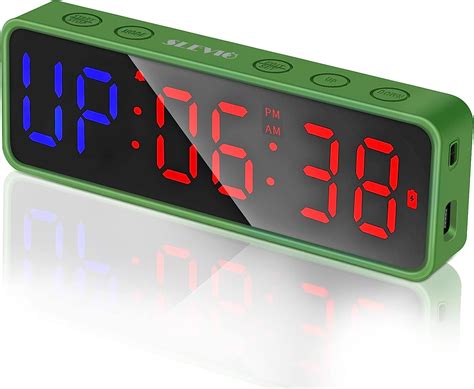 Slevio Gym Timer Interval Countdown Clock With Powerful Magnet Portable Workout Timer For