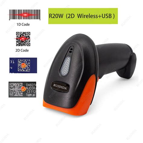 handheld draadloze scanner 2d qr barcode scanner w vicedeal