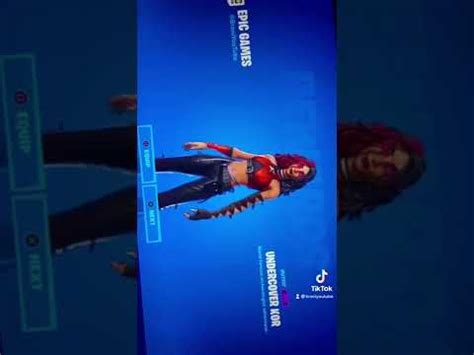How To Get New Undercover Kor Skin In Fortnite Youtube