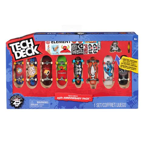 Tech Deck 25th Anniversary Pack Time Machine Hobby